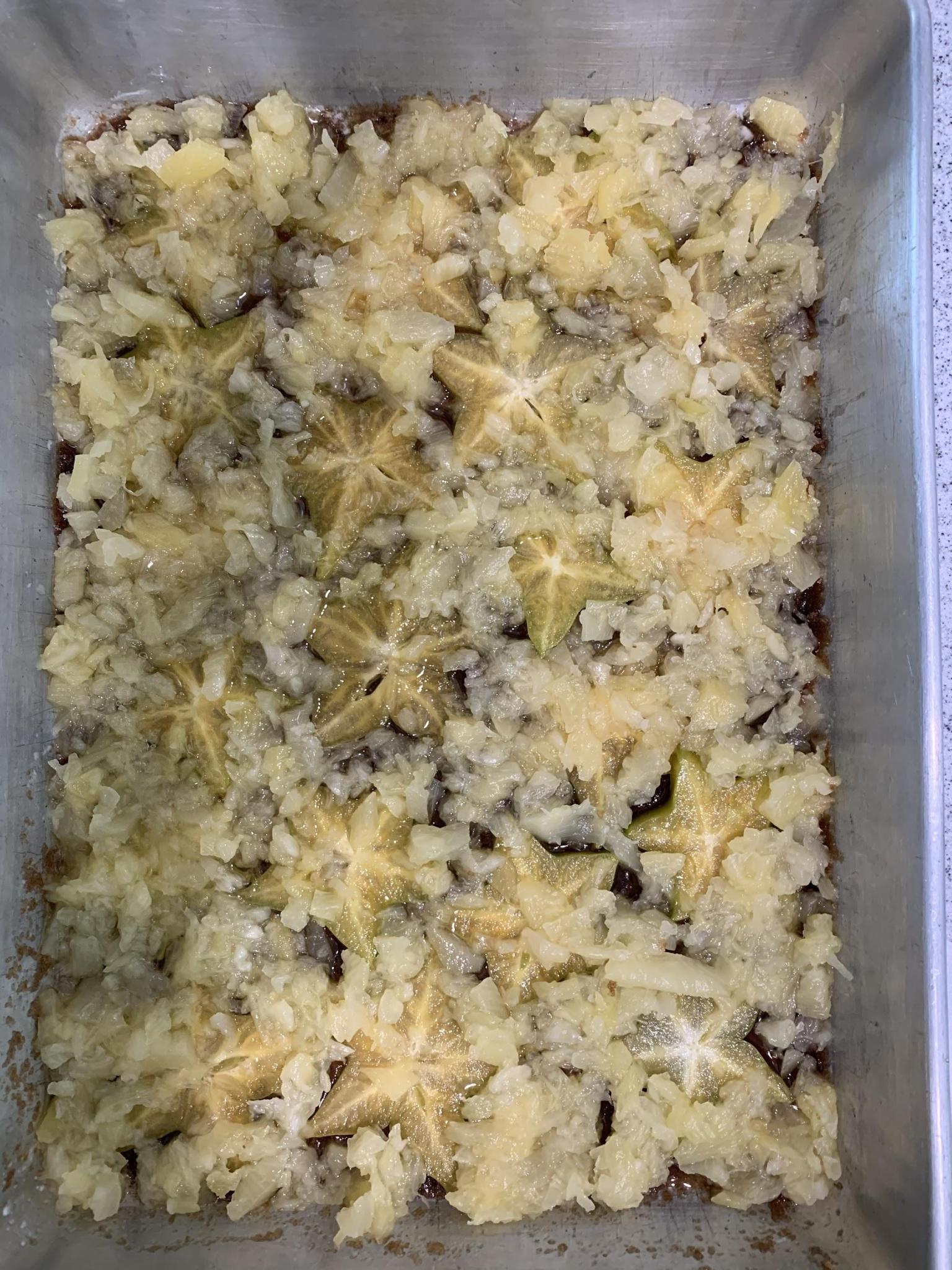 Starfruit & Pineapple Upside Down Cake – Living Hilo Style