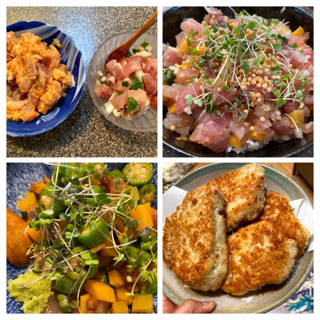 Freshly Caught Ahi Turned Into Ahi Five Ways for Dinner!!! – Living ...