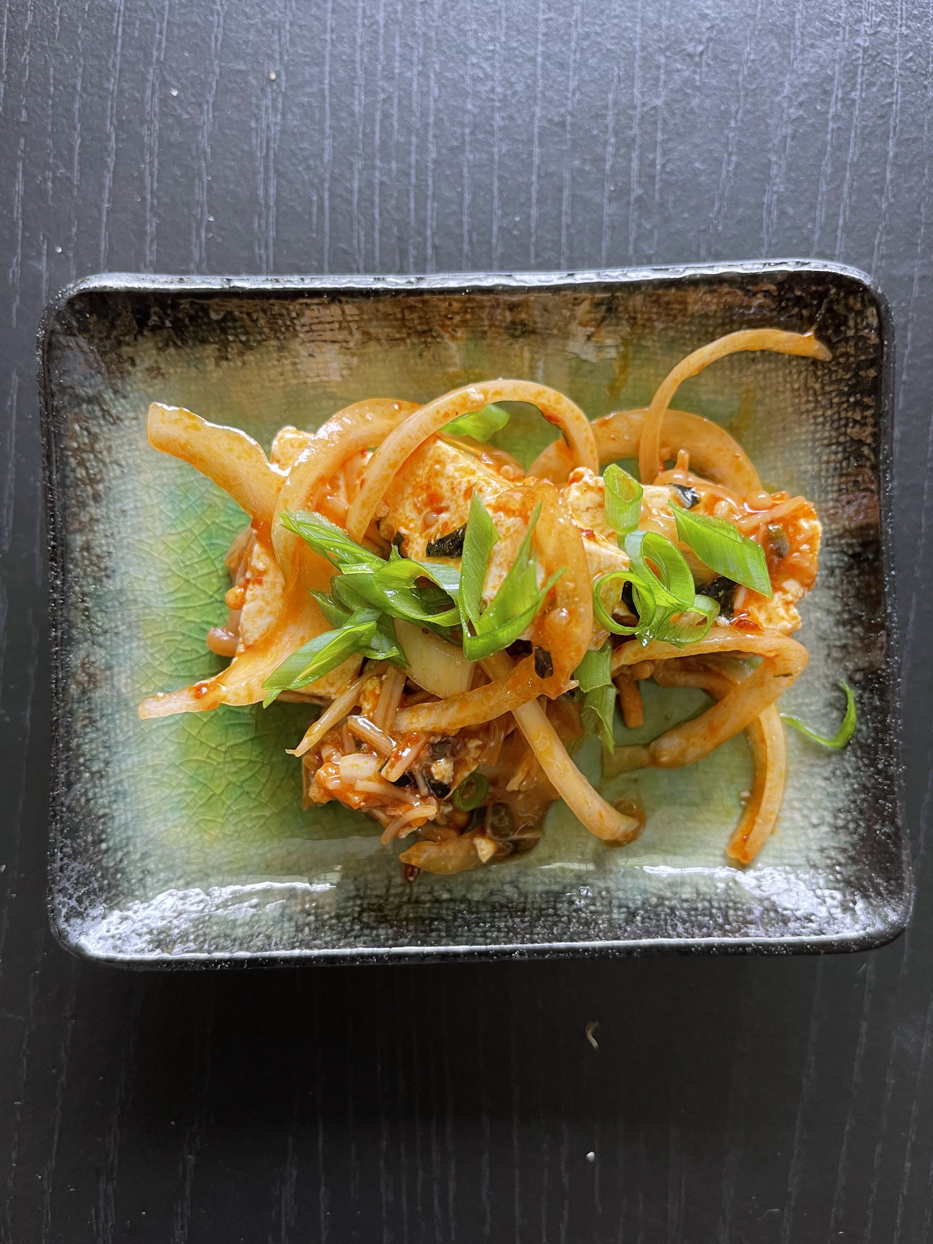 Chazuke Garlic Rayu Tofu – Living Hilo Style